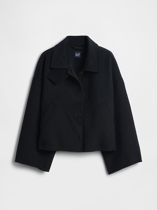 Wool-Blend Swing Jacket | Gap