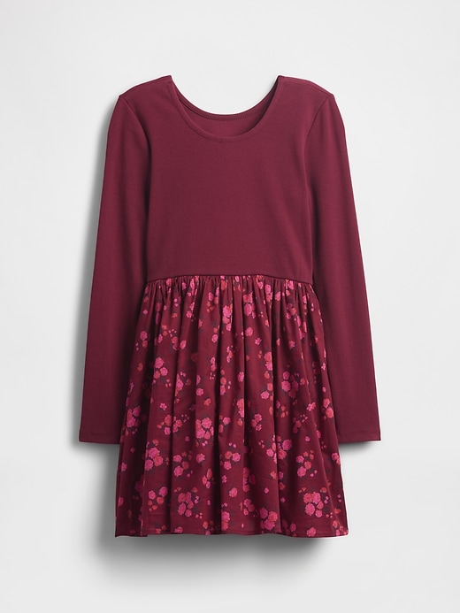 Kids Mixed Media Dress | Gap