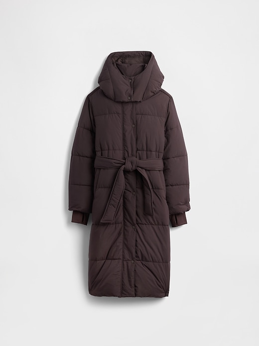 Belted Long Puffer Coat | Gap