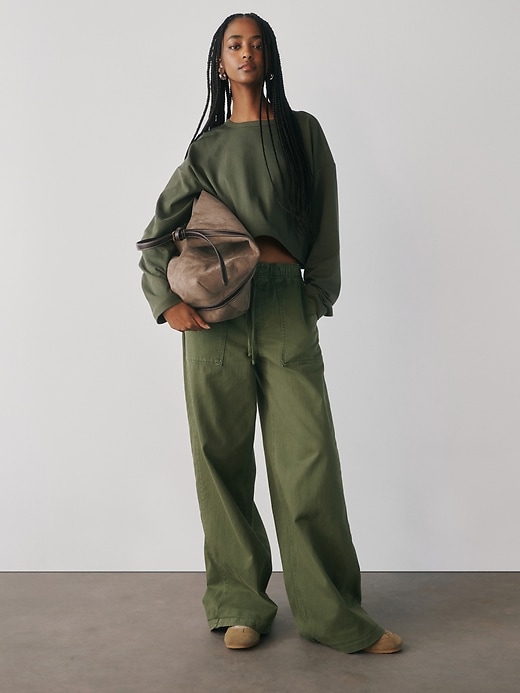 Mid Rise Easy Baggy Pants | Gap