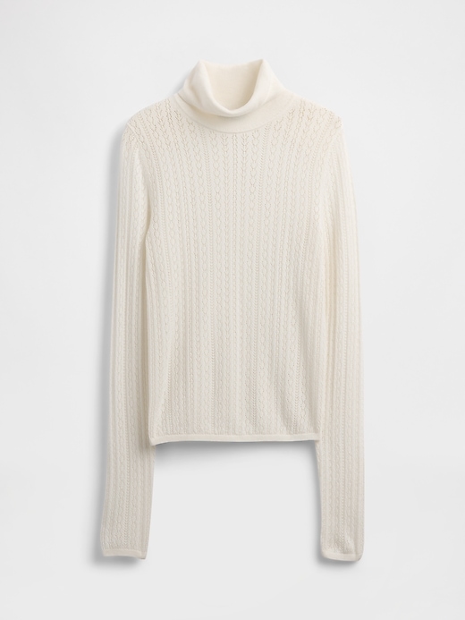 Pointelle Turtleneck Sweater | Gap