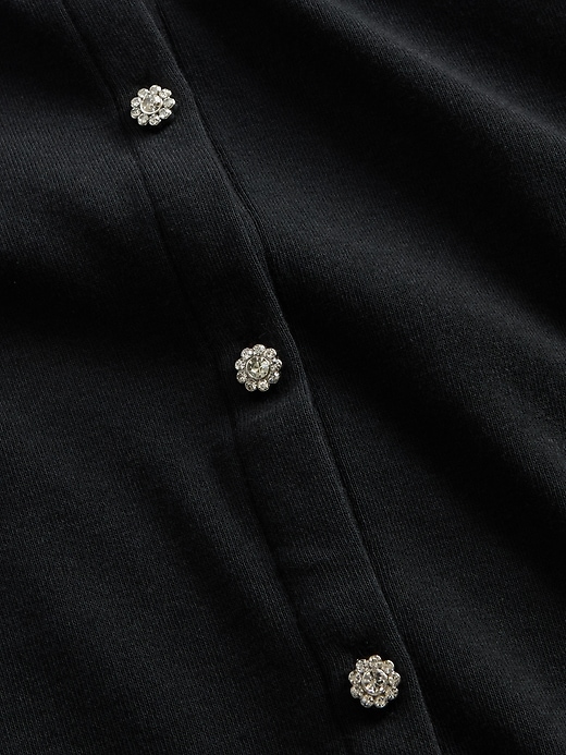 Modern Jewel Button Cardigan | Gap