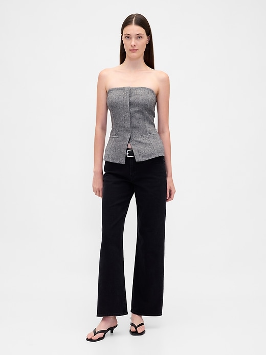 Strapless BiStretch Corset Top | Gap