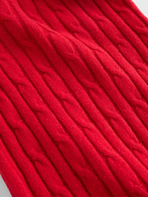 CashSoft Cable-Knit Sweater Pants | Gap