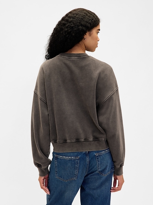 Heavyweight Oversized French Terry Sweatshirt | Gap