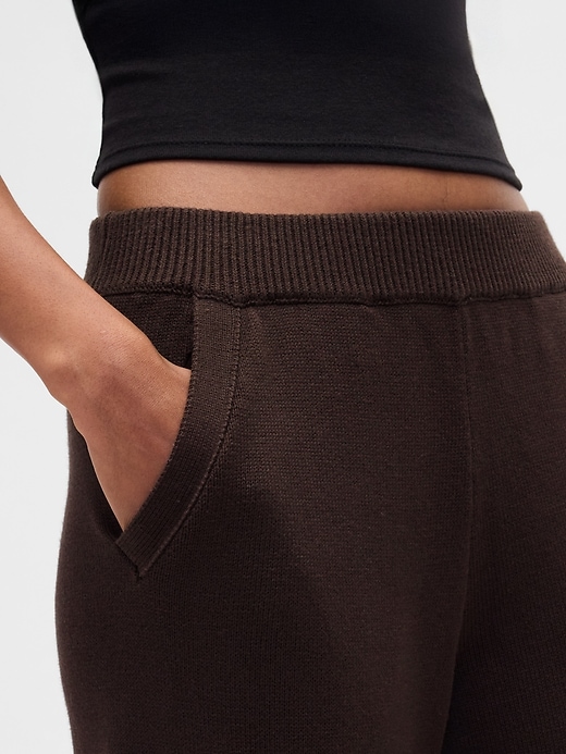 100% Cotton Relaxed Sweater Pants | Gap