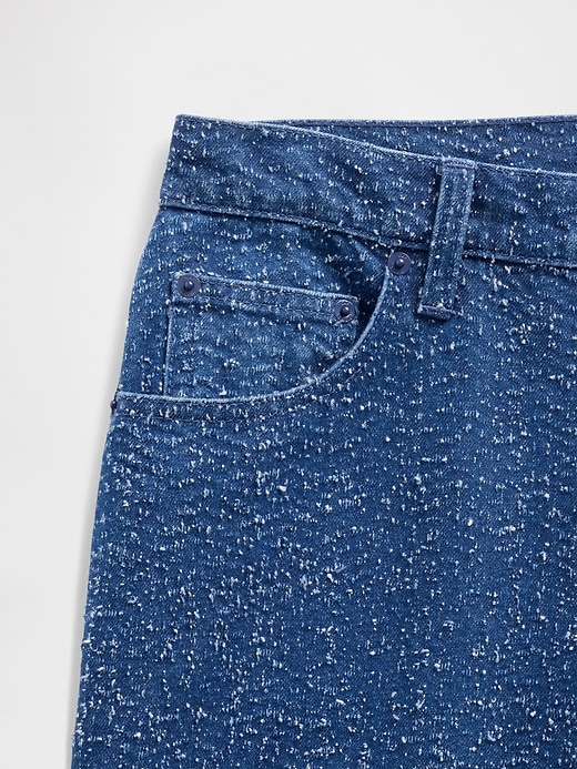 GapStudio Low Rise Denim Tweed Loose Jeans | Gap