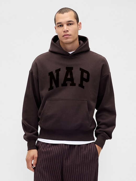 VintageSoft NAP Logo Hoodie | Gap