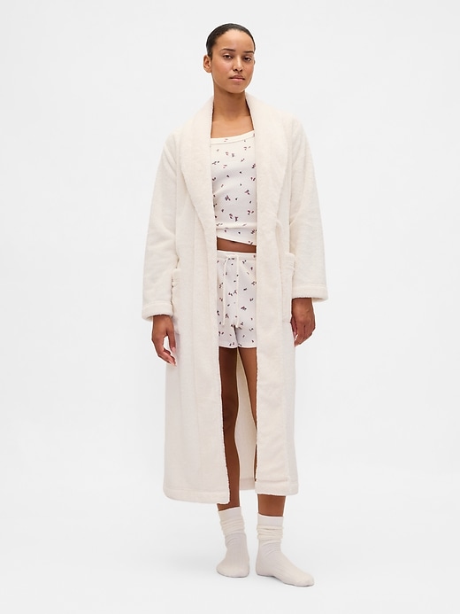 Oversized Sherpa Robe | Gap