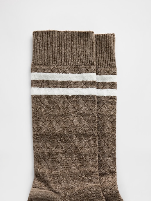 Argyle Varsity Crew Socks | Gap